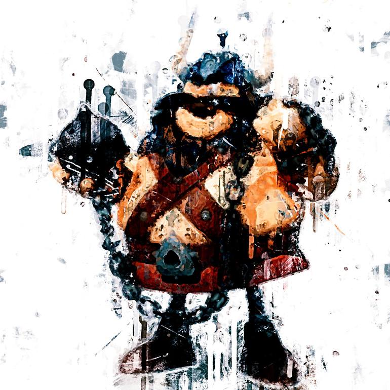 Cartoon Vic the Viking Character Sven the Terrible Holding Ball and ...