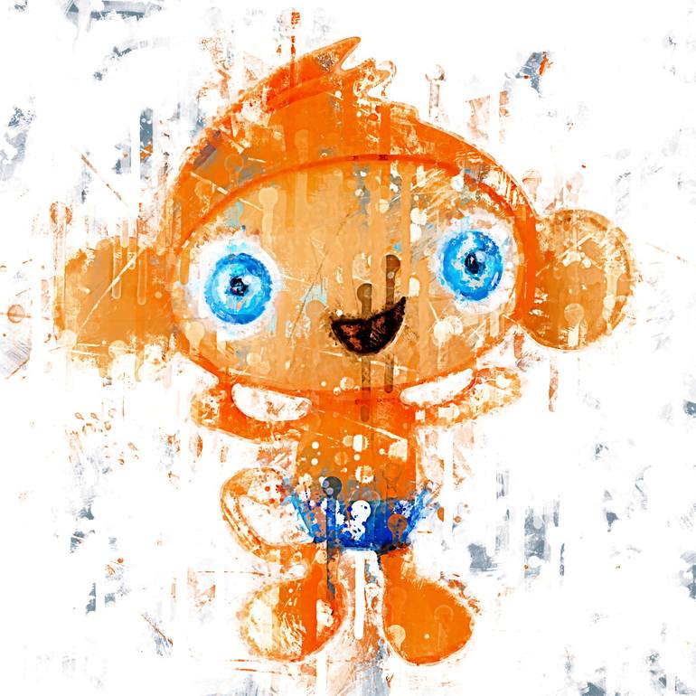 Cartoon Waybuloo Yojojo Plush character painting watercolor animation ...
