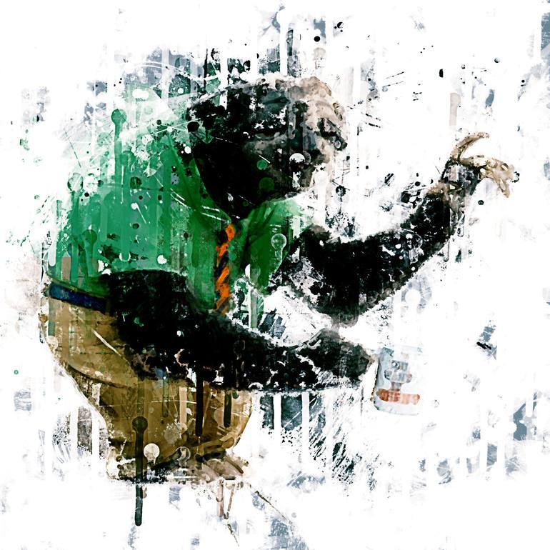 Cartoon Zootopia Flash the Sloth Holding A Cup character painting ...