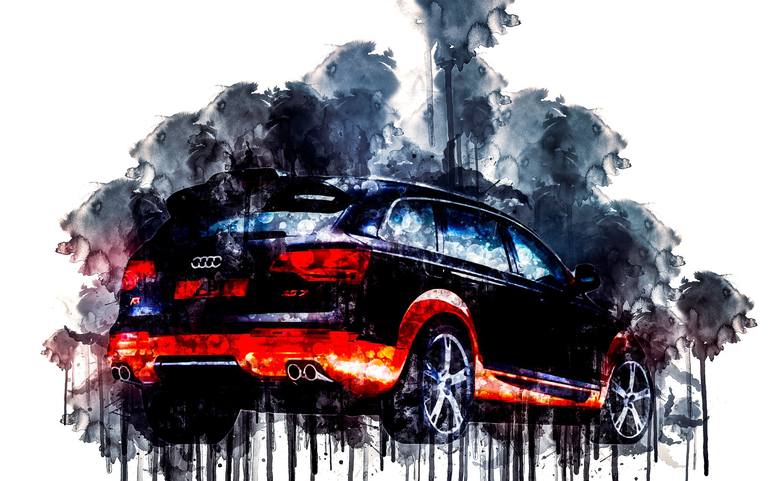 How To Draw A Audi Q7