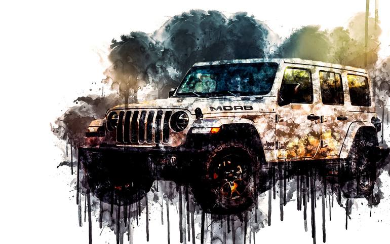 Jeep Wrangler Art