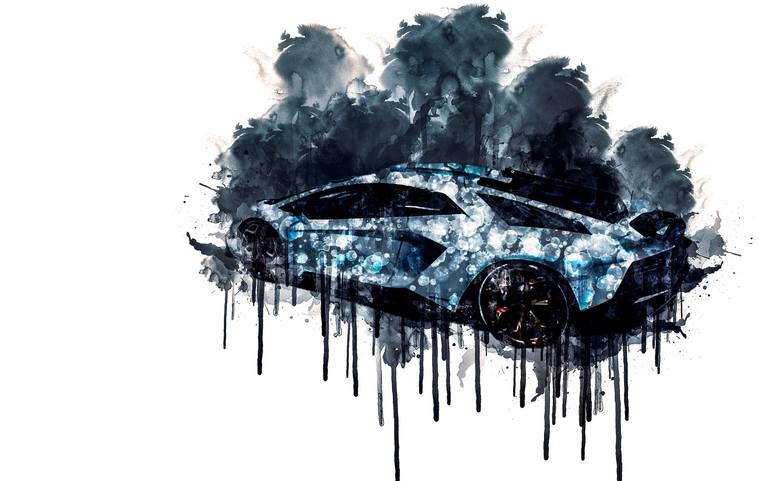 Car 2018 Novitec Torado Lamborghini Aventador S 6 1 cars watercolor ...