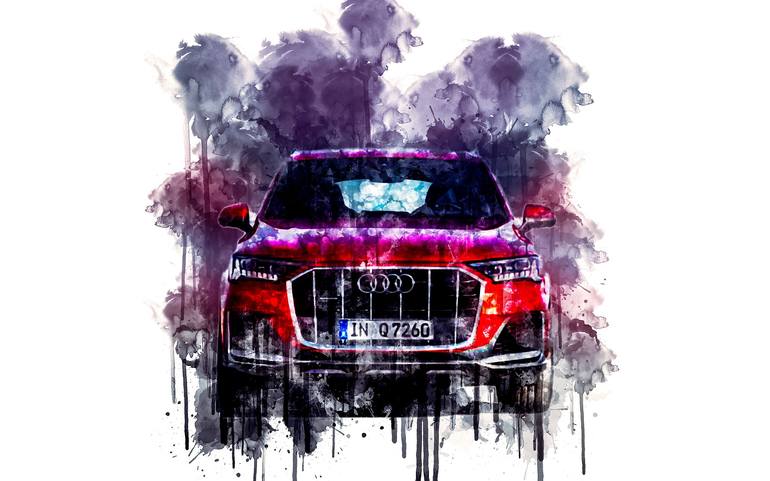How To Draw A Audi Q7