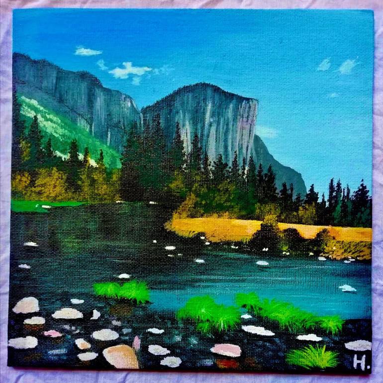 acrylic paintings Painting by Halima Artist | Saatchi Art