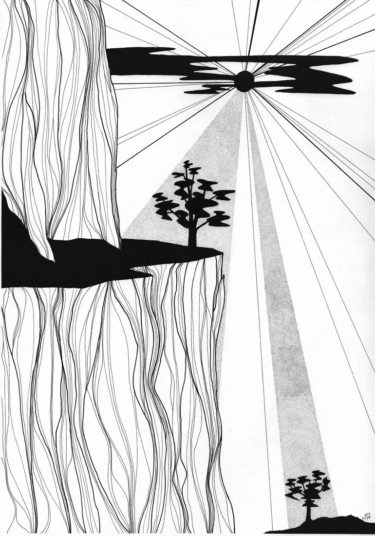 Verd To Go Drawing by Michael John | Saatchi Art