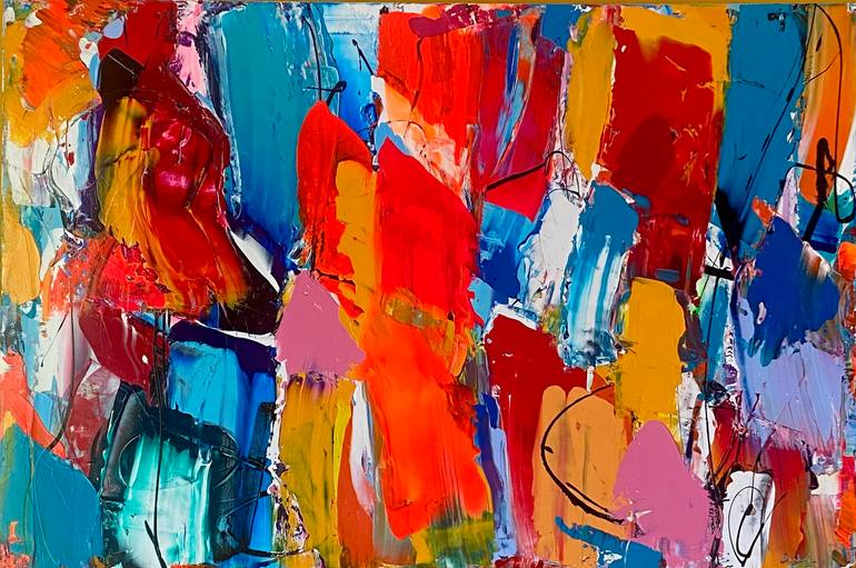 Freedom essence Painting by Giuseppe Barbale | Saatchi Art