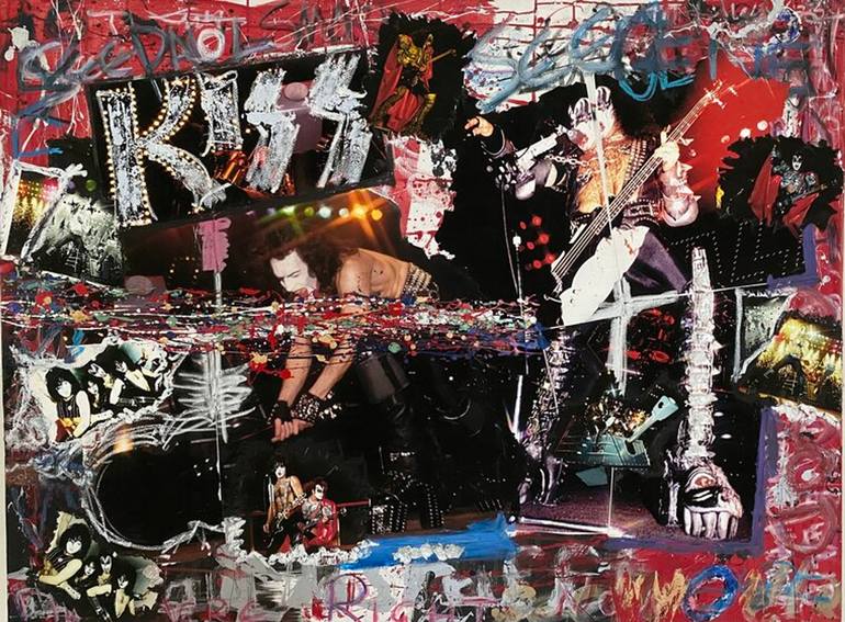 Kiss #1 Painting by stephen joester | Saatchi Art