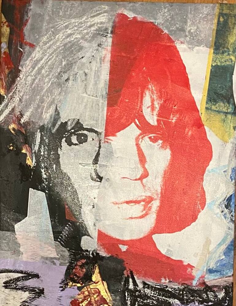 Andy Mick Split 2 Painting by stephen joester | Saatchi Art