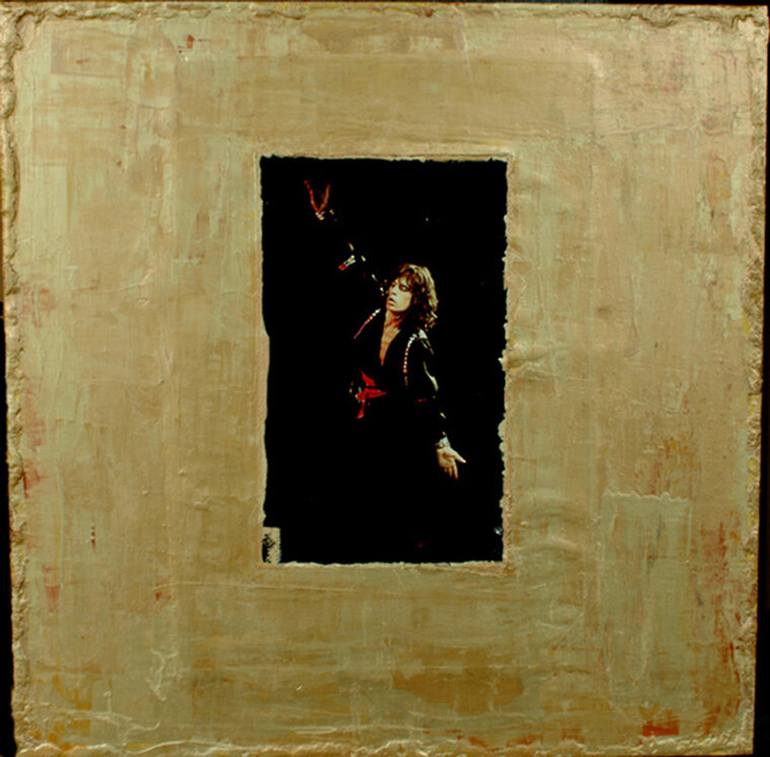 Gold Mick Painting by stephen joester | Saatchi Art