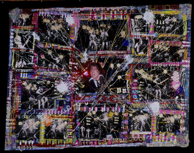 AC-DC Skoolzout Painting by stephen joester | Saatchi Art