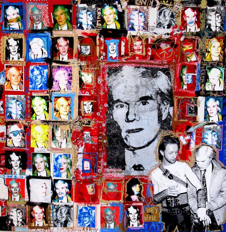 Andy + Priest Painting by stephen joester | Saatchi Art