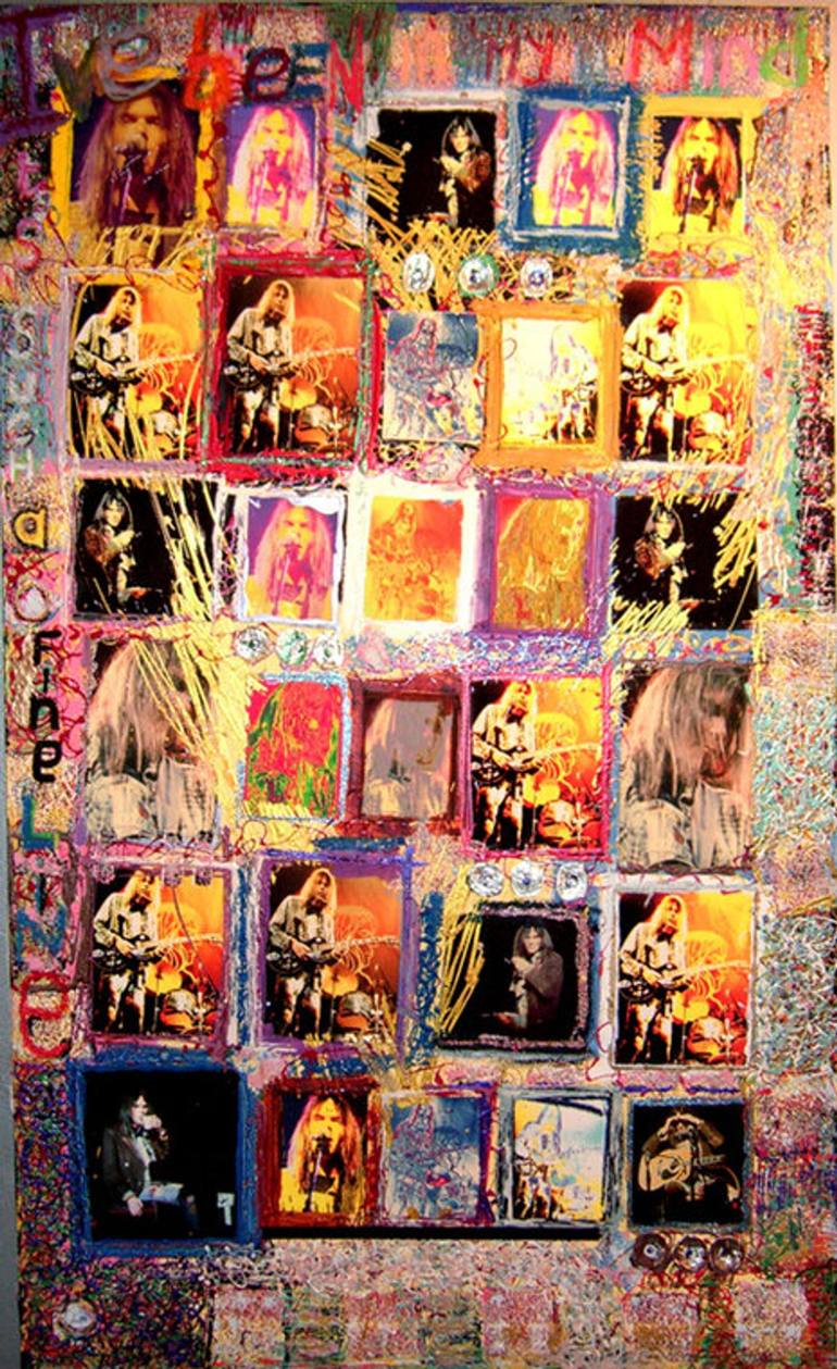 Neil Heart of Gold Painting by stephen joester | Saatchi Art