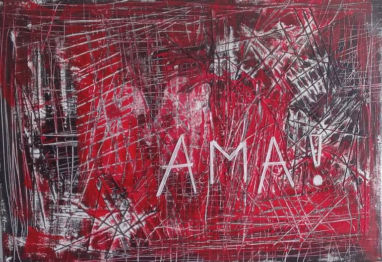 Ama! Painting by Yoi Ioy | Saatchi Art