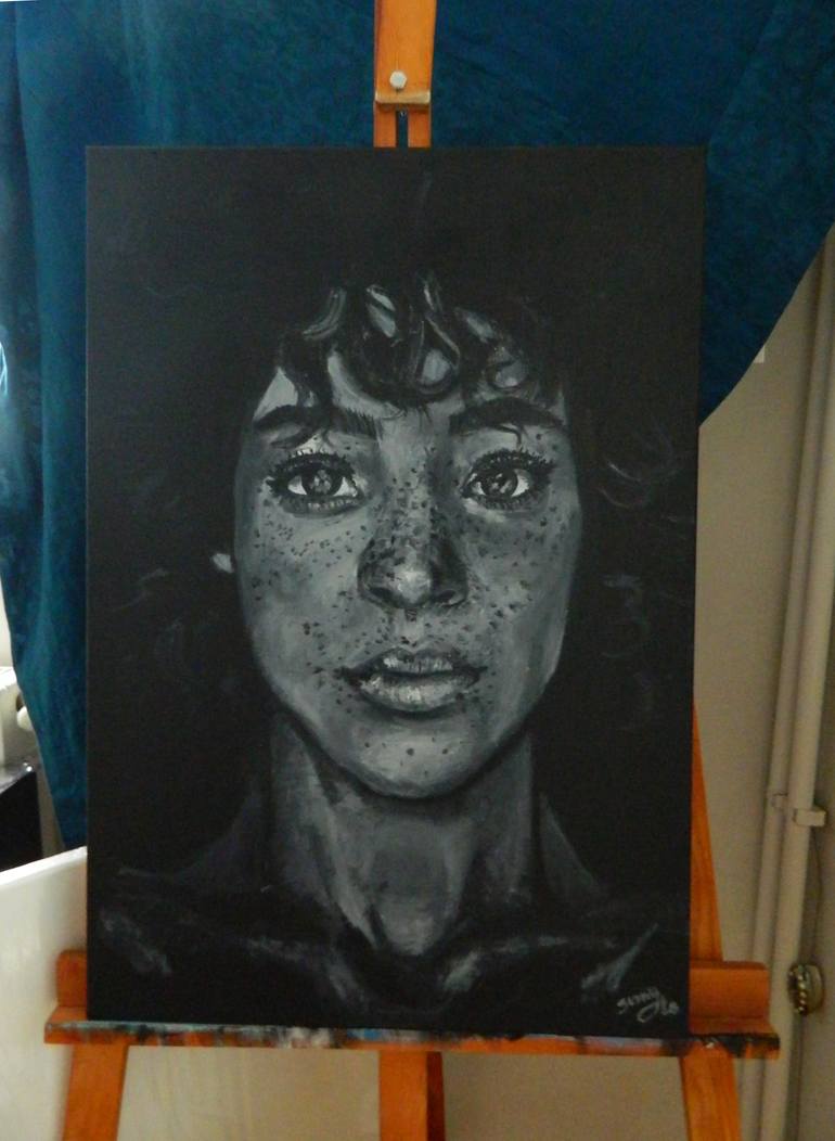 Monochrome Series No.3 Painting by Sunny Lo | Saatchi Art