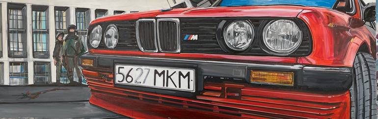 BMW M3 Painting by Konstantin Kazantsev | Saatchi Art