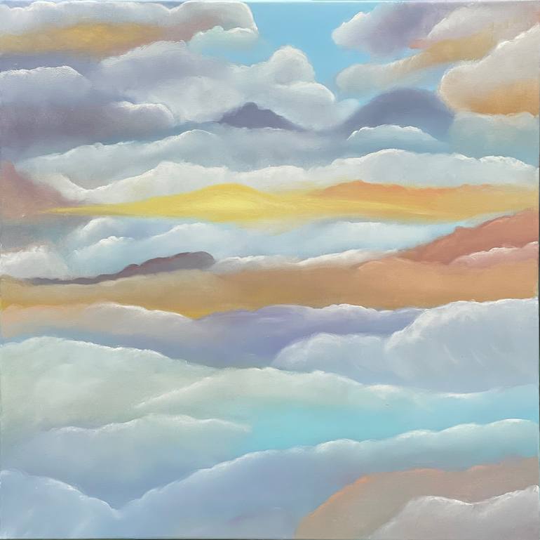 Painting “Sky” - Pop art Painting, Modern Wall Art, Contemporary art ...