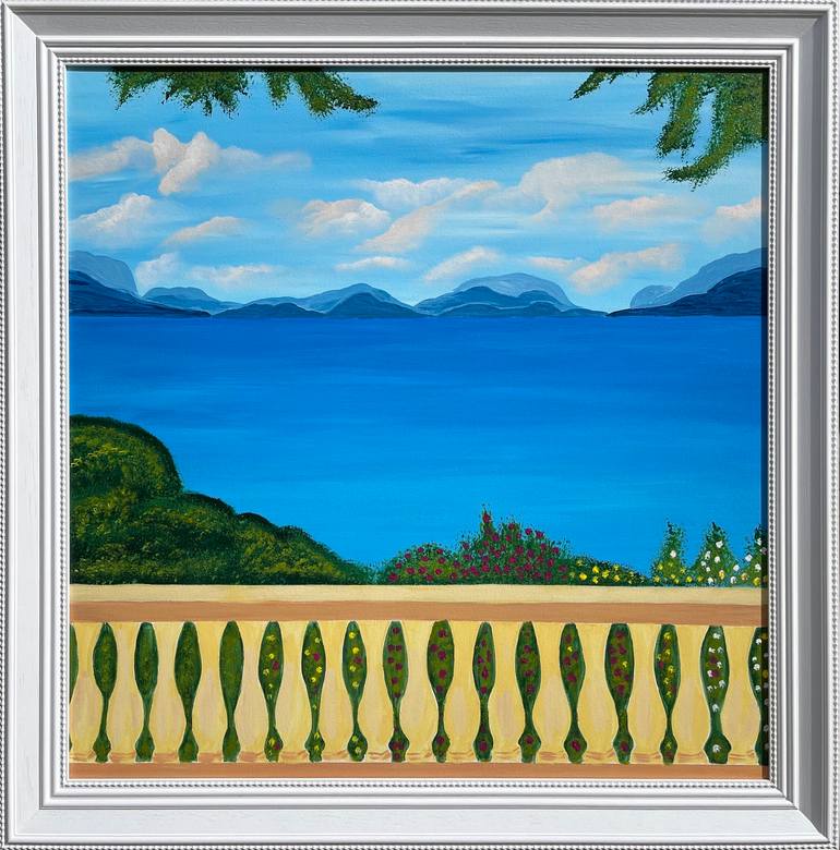Corfu Island Painting by Alla Boiko | Saatchi Art
