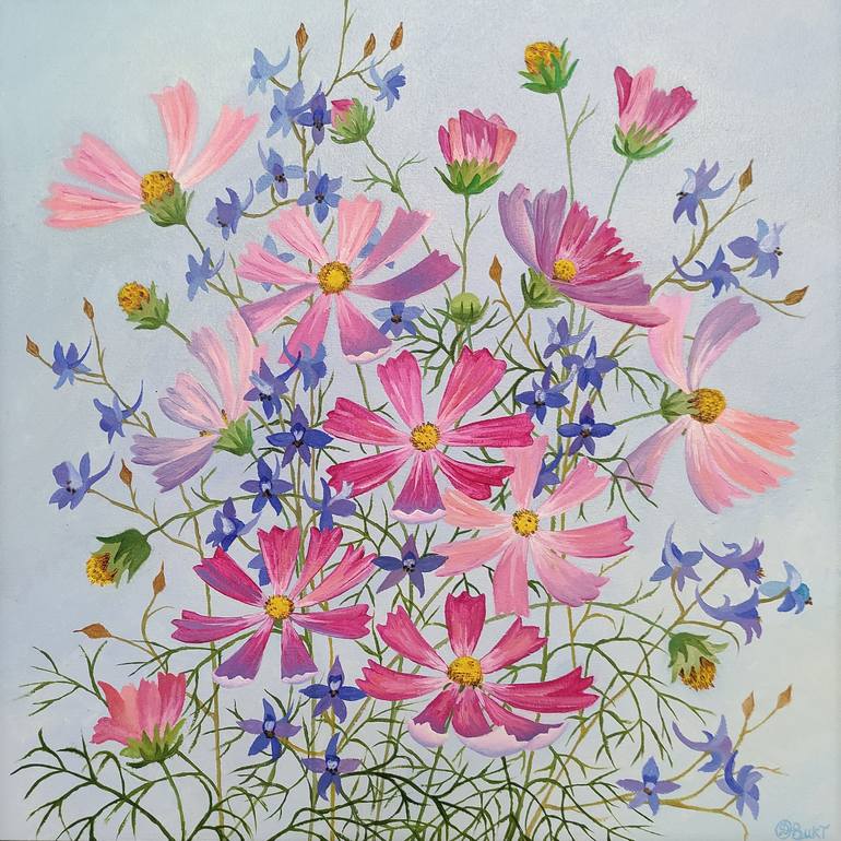 Kosmeya Painting by Olga Dotsenko | Saatchi Art