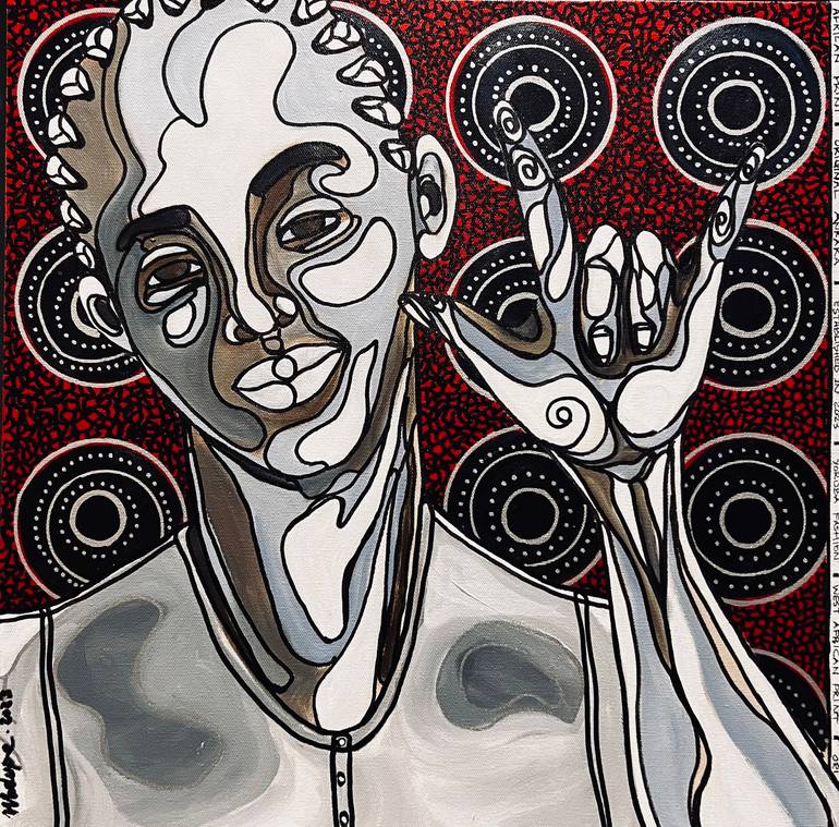 “Love” Painting by Modupe Alatise Odusote | Saatchi Art