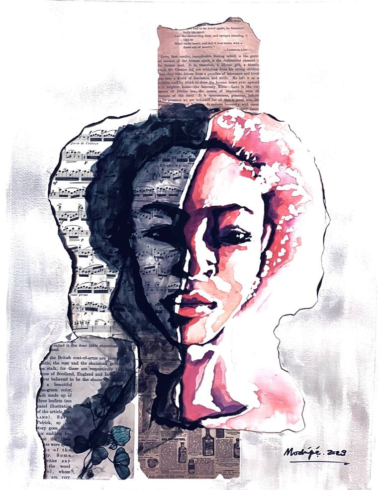 Untitled #1 Collage by Modupe Alatise Odusote | Saatchi Art