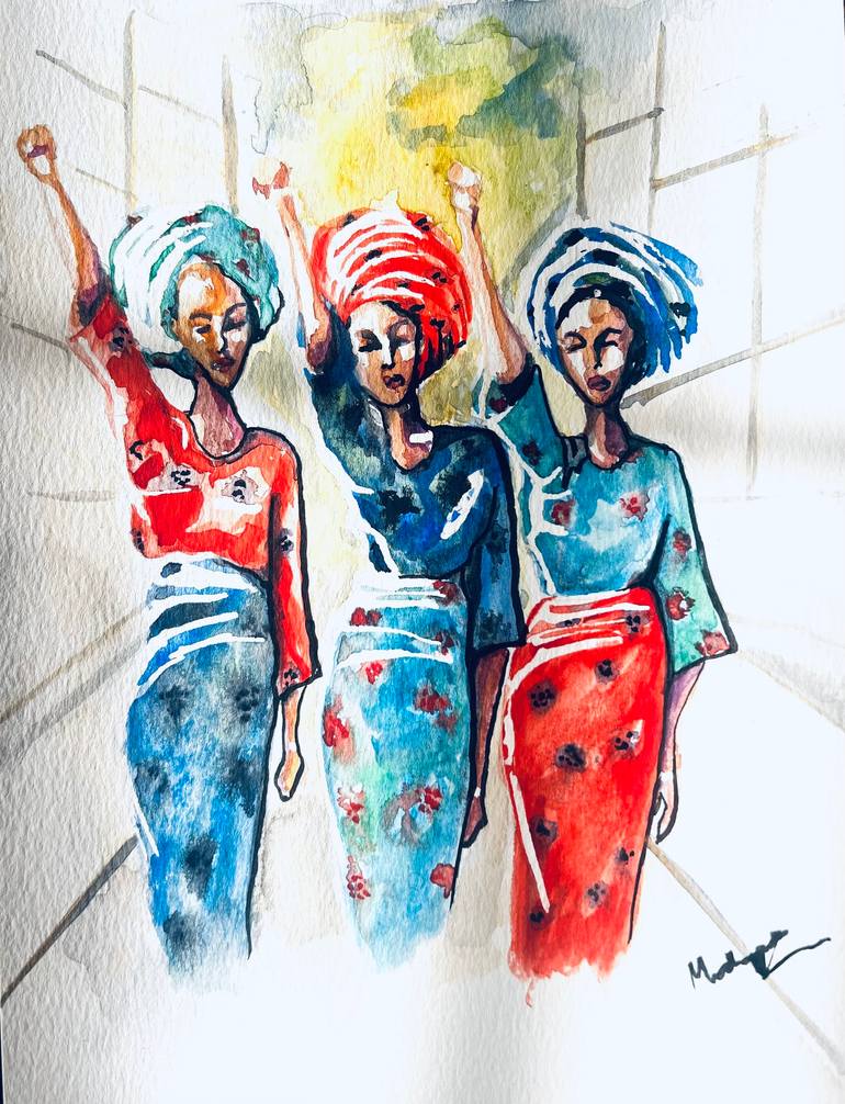 We will make our own way Painting by Modupe Odusote | Saatchi Art