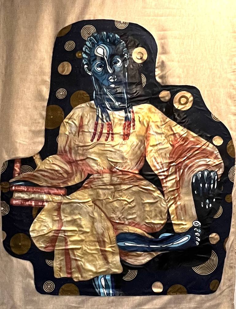 “Wisdom” Painting by Modupe Alatise Odusote | Saatchi Art