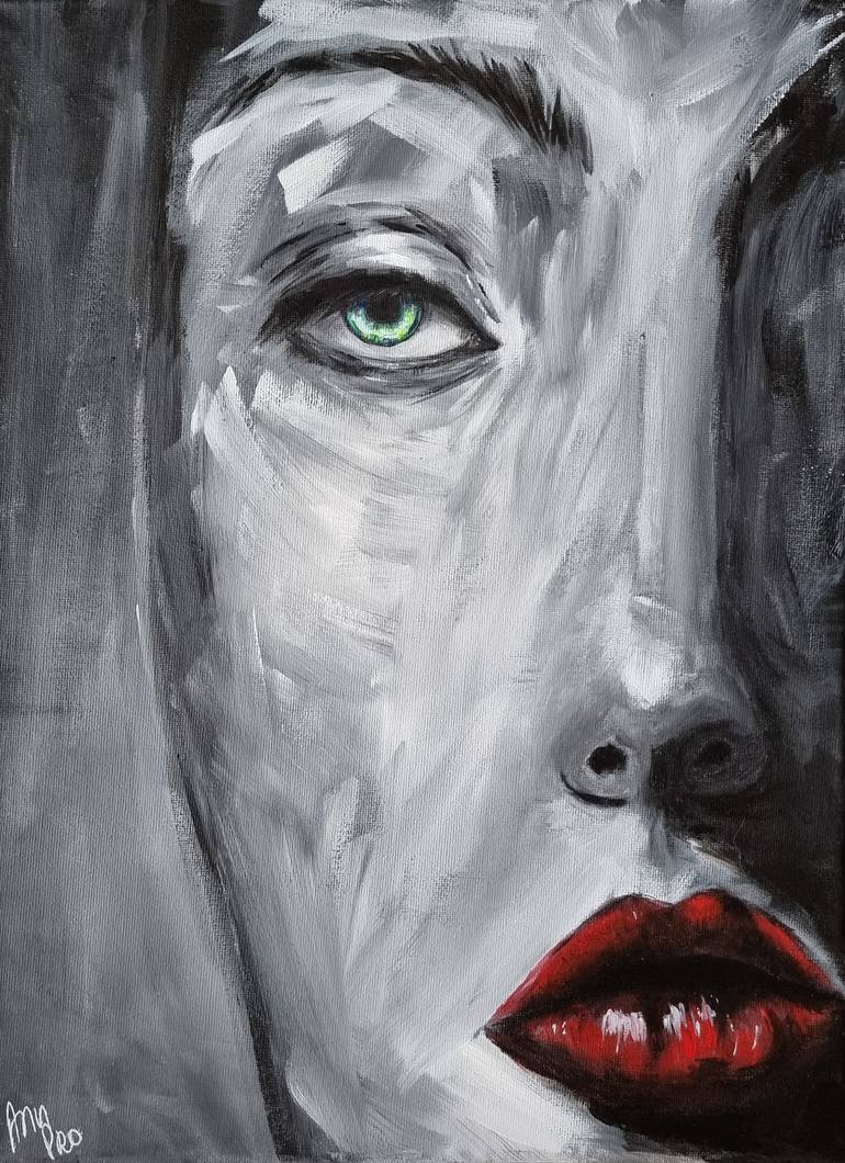 THE SNOW QUEEN Painting by Ann Pro | Saatchi Art