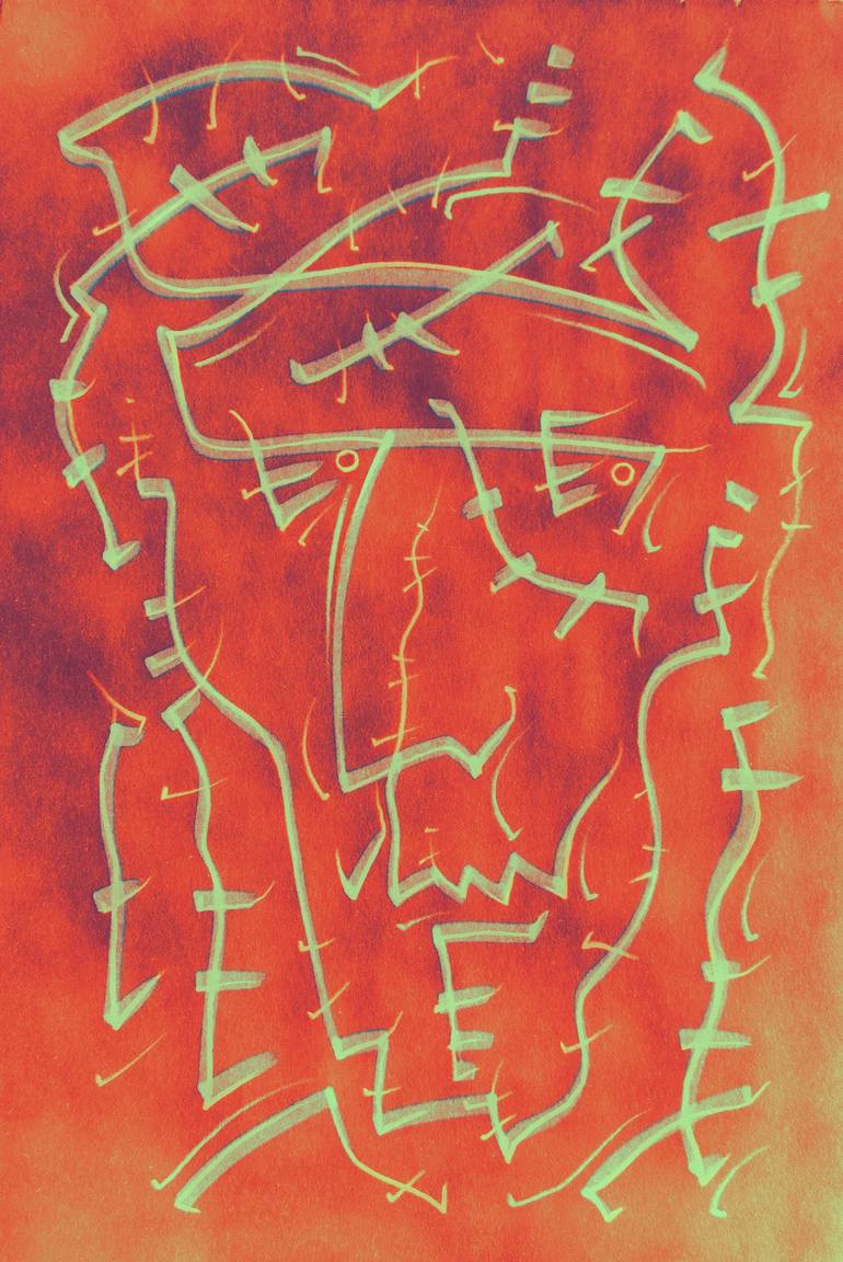 PHOENIX OF UKRAINIAN PRAYER 2022 Drawing by Андрій Виклик | Saatchi Art