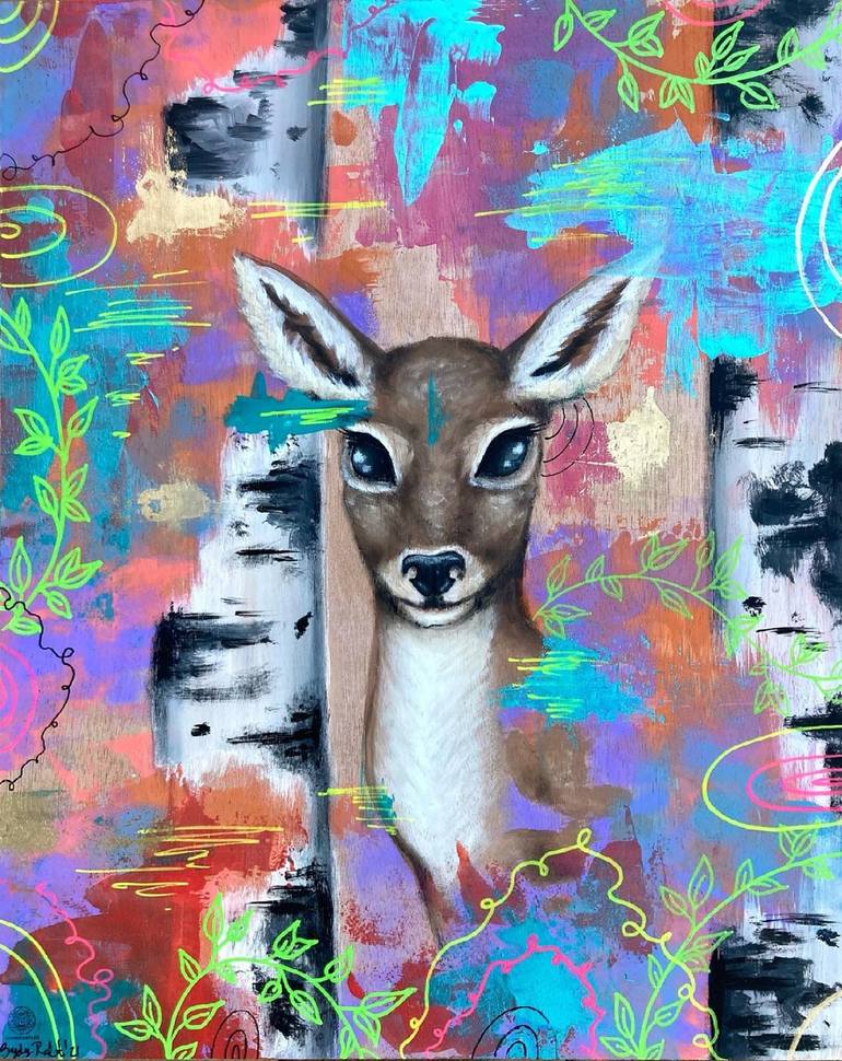 In the Shade of the Trees Painting by Sydney Roberts | Saatchi Art