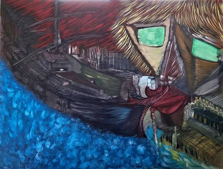 Venetian kiss Painting by Alexander Shirin | Saatchi Art