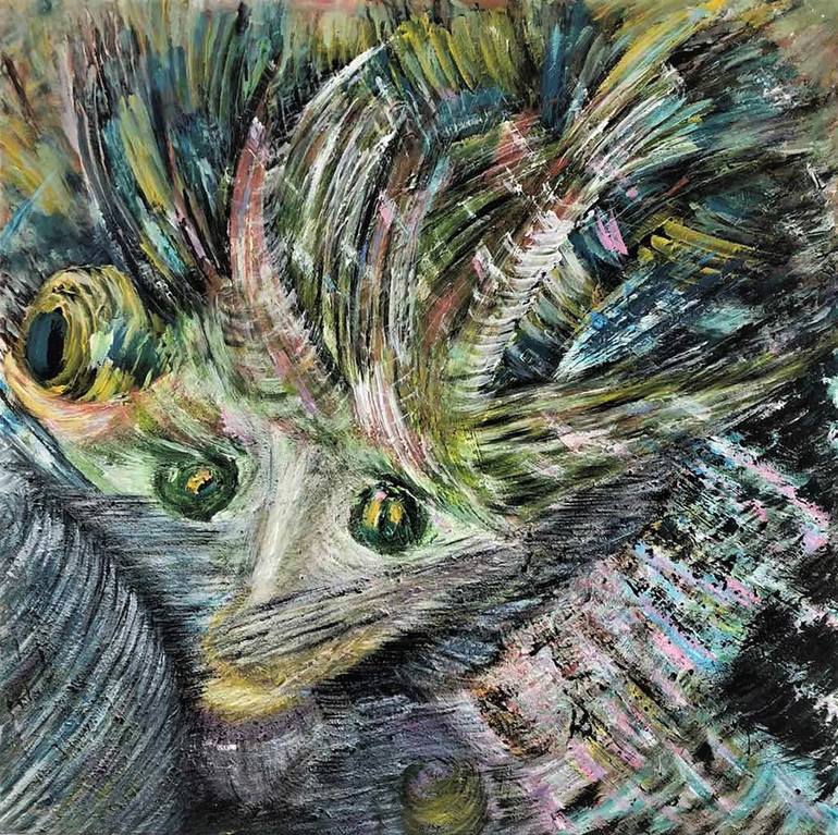 Beautiful Alien Painting by Alexander Shirin | Saatchi Art