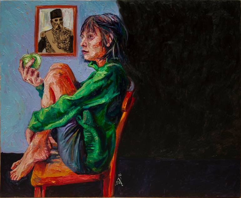 6th secret Painting by Armin Ebrahimpour | Saatchi Art