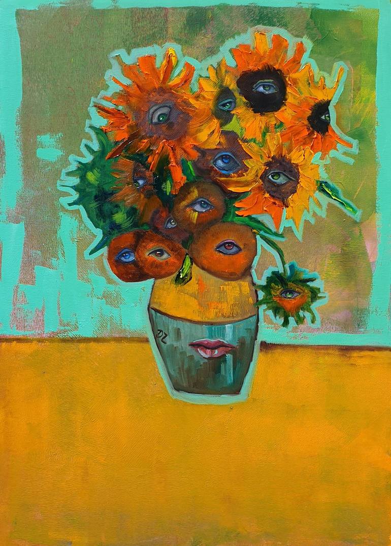 Vincent, you drink too much absinthe! (LIPS) Painting by Daria Zaseda ...