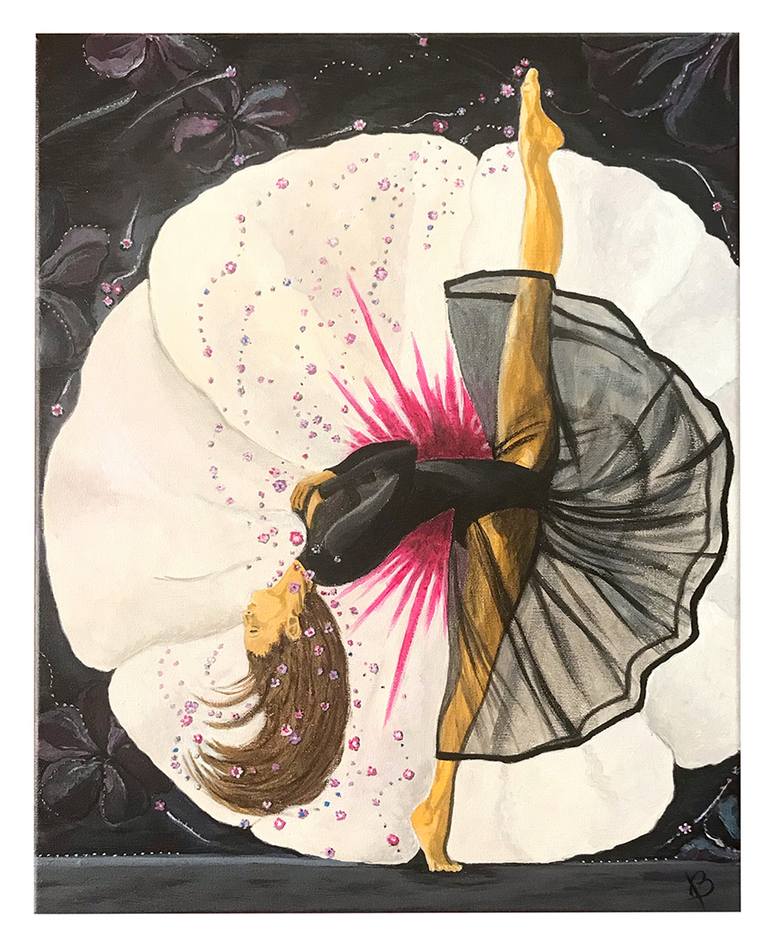 Dizziness Painting by Vera Slavova | Saatchi Art