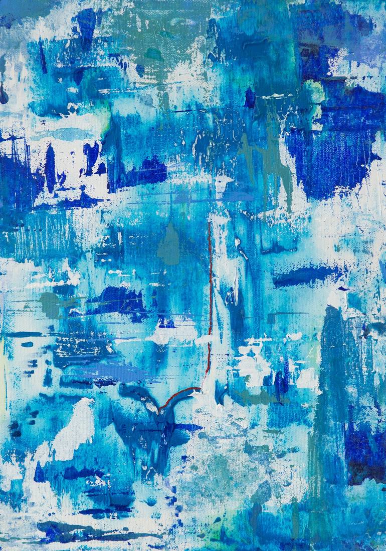 Weatherman Painting by Emma Barrott | Saatchi Art