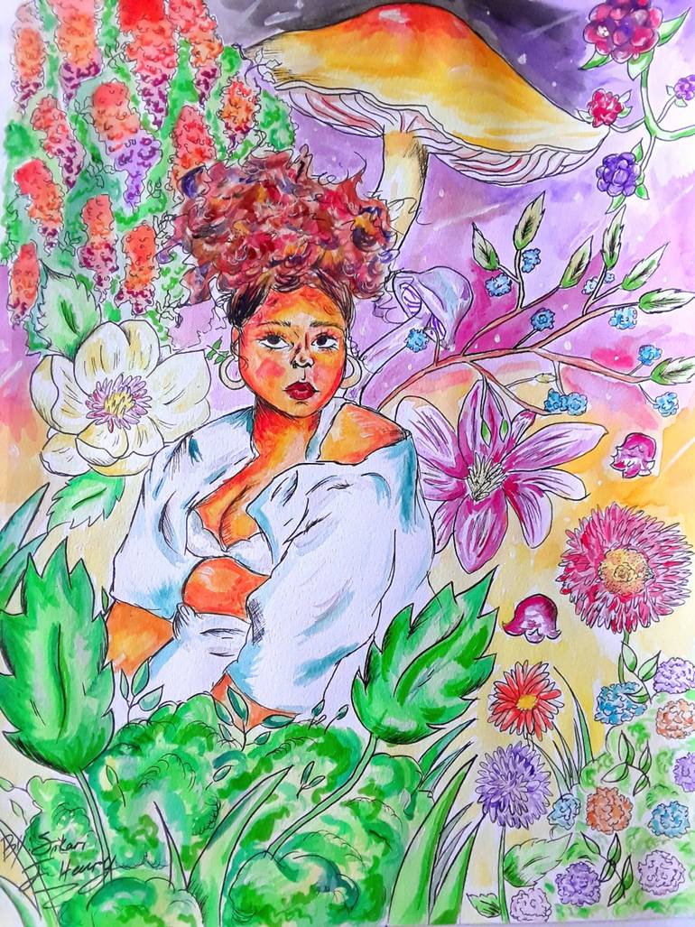 Wonderland Drawing by Sikari Henry | Saatchi Art