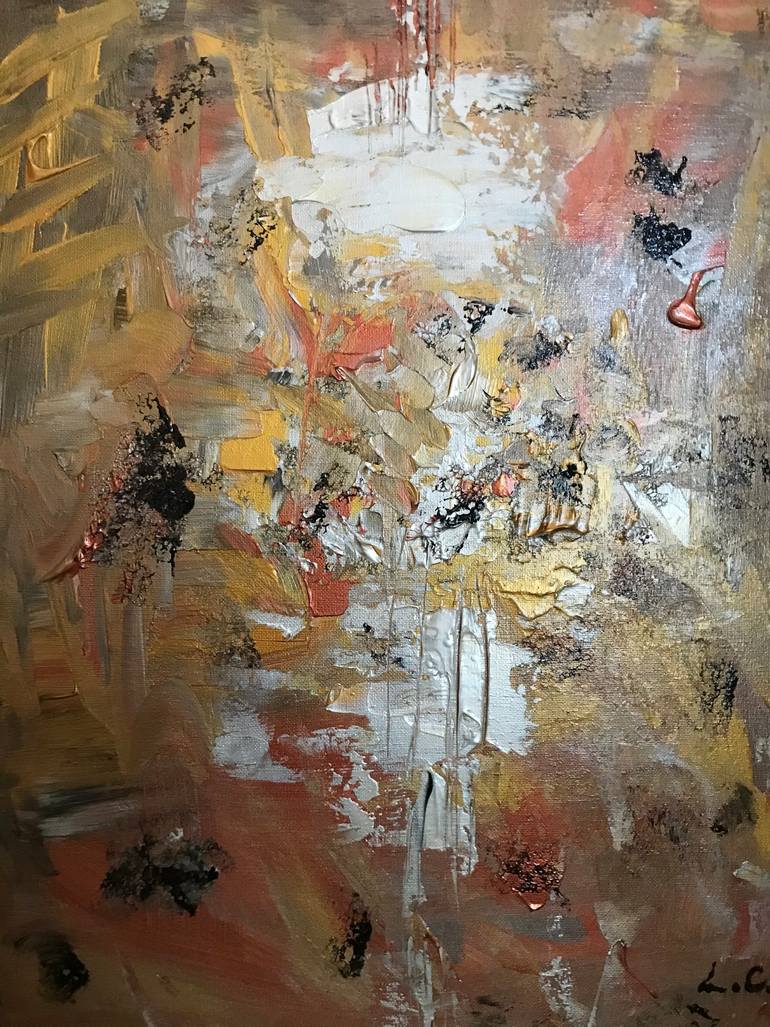 Heavy Metal Painting by Lori Ann Clancy | Saatchi Art