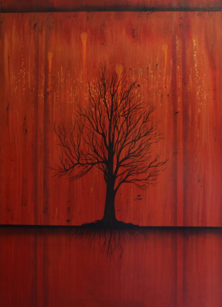 Jeremiah 17 Painting by April Martin | Saatchi Art