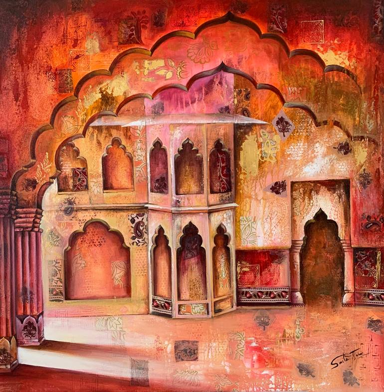 Beyond Limits Painting by Smita Jain | Saatchi Art