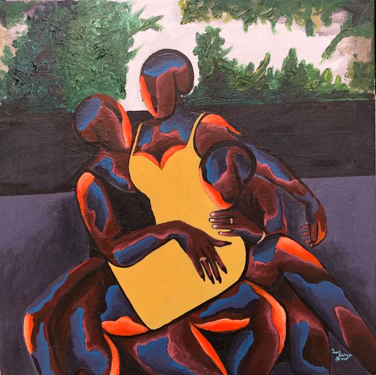 Call Us Delusional Painting by Janet Adebayo | Saatchi Art