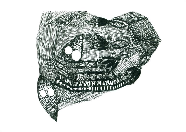 Aghast Drawing by Ghasem Farahmand | Saatchi Art