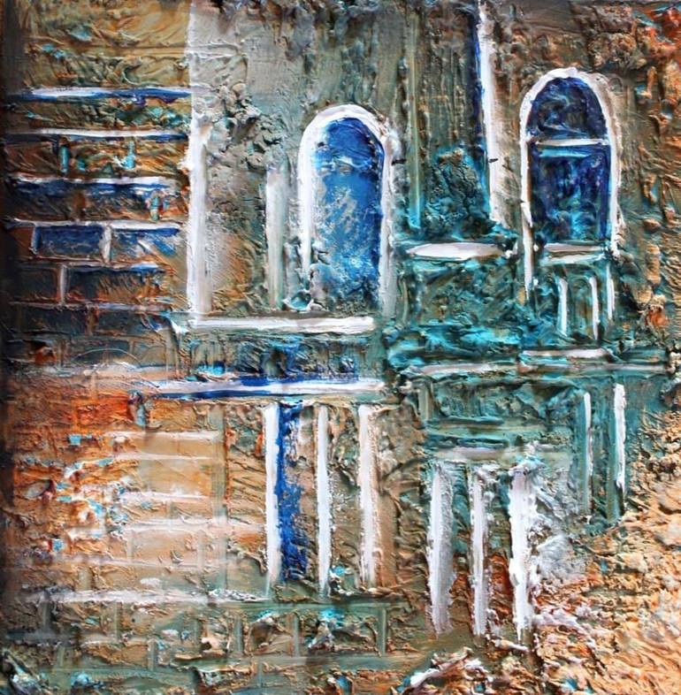 Entering into a world of our own Painting by Rida Fatima | Saatchi Art