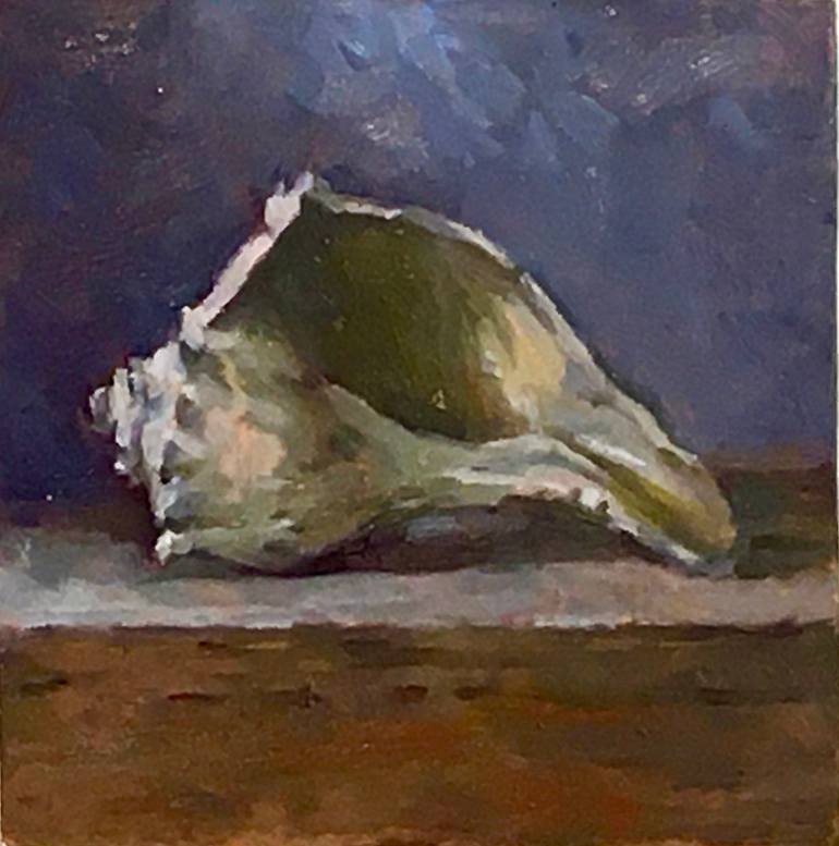 whelk shell Painting by eugene quinn | Saatchi Art