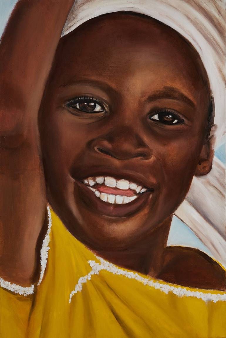 FAYOLA Painting by Linda Mohwinkel | Saatchi Art