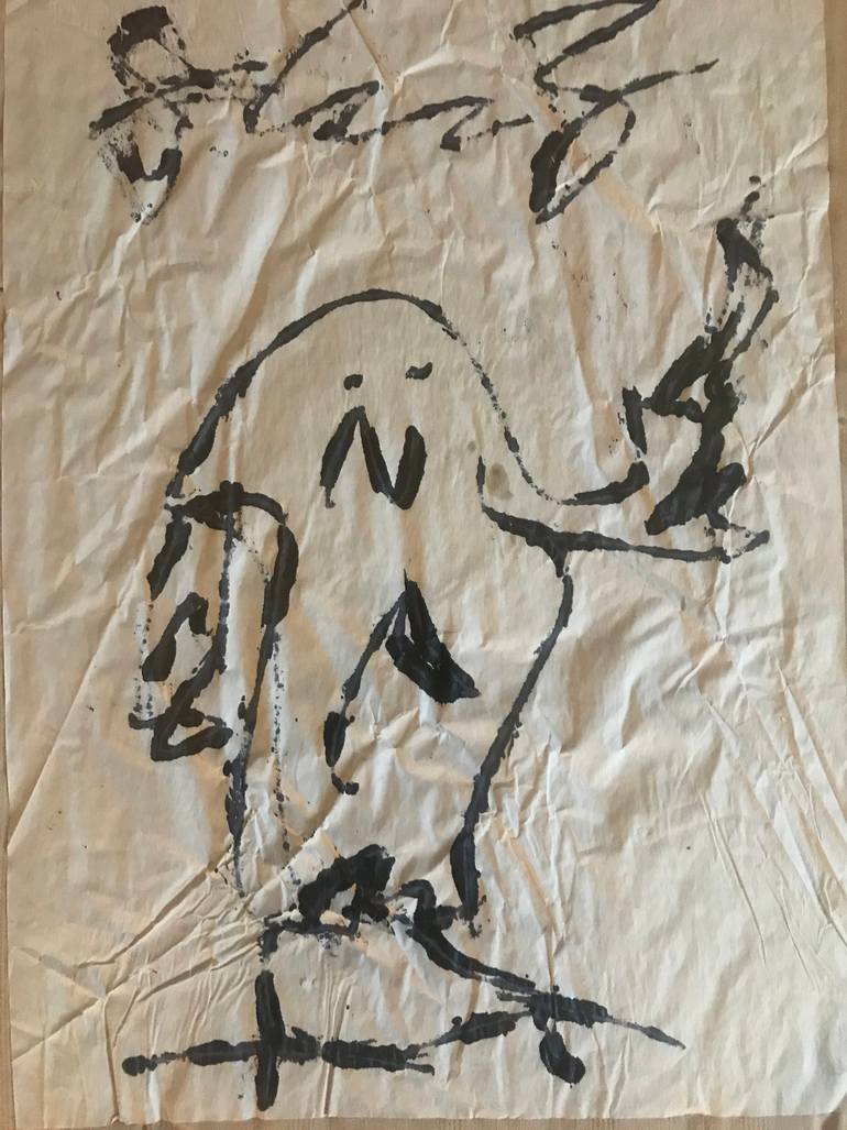 Fuego Bird Drawing by Jose Meraz | Saatchi Art