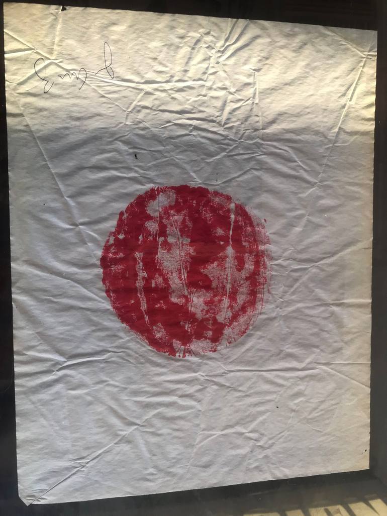 Red tortilla Painting by Jose Meraz | Saatchi Art