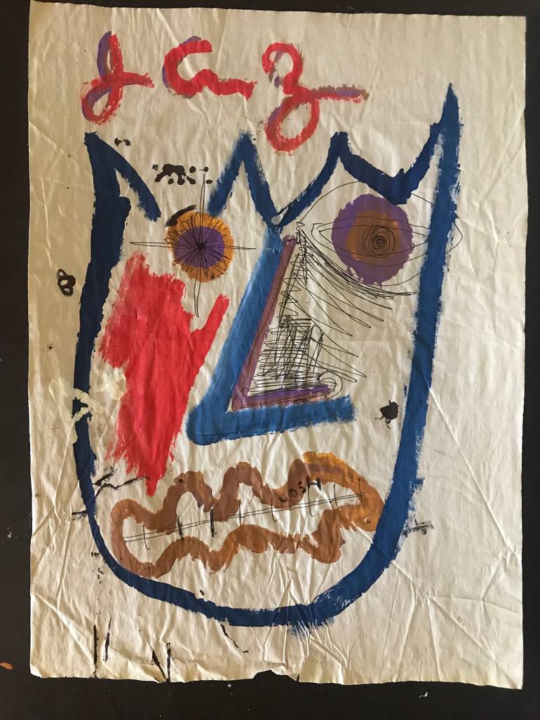 Maniatic person Drawing by Jose Meraz | Saatchi Art