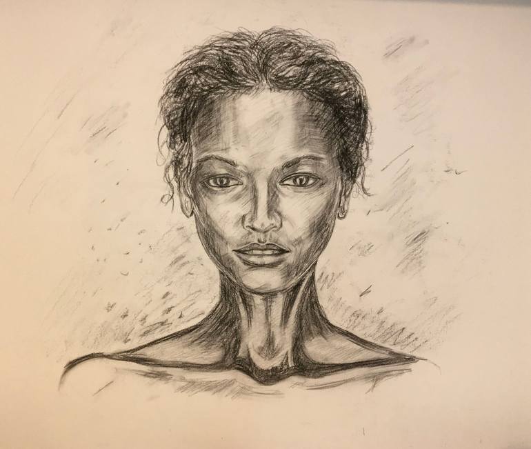 portrait of a girl Penelope Drawing by Anna Kondratenko | Saatchi Art