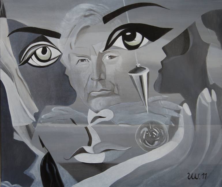 Enigma Painting by Ulla Wobst | Saatchi Art