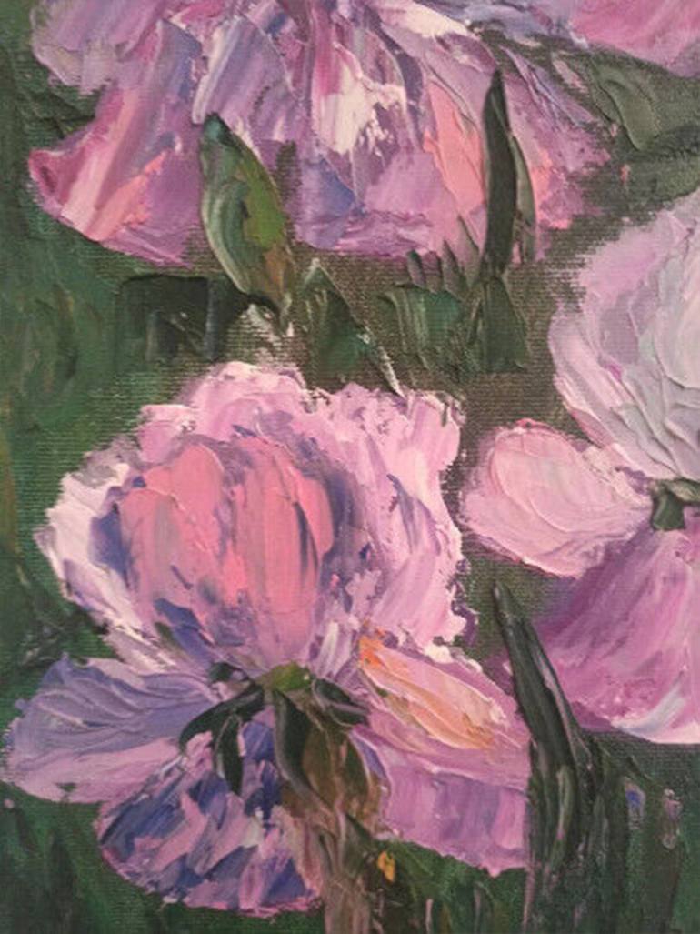 Iris Painting by Maria Galan | Saatchi Art